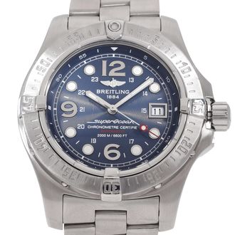 Breitling Uhren - Superocean - Gr. unisize - in Blau - f&uuml;r Damen