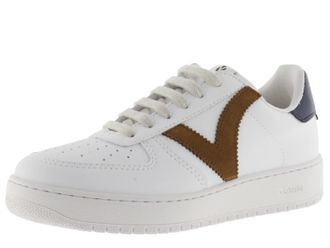 Victoria Low-Top Unisex Madrid Leder-Effekt & Kontrast-Farbigeteile 1258201 f&uuml;r Erwachsene Cuero 41
