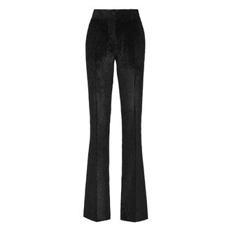 Philipp Plein Femme, Pantalons, Noir, Taille: 40 FR Flare Pantalons