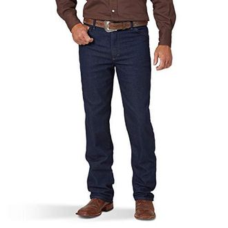 Wrangler Cowboy Cut Active Flex Slim Fit Jean, Pré-Lavage, 30 W/30 L Homme