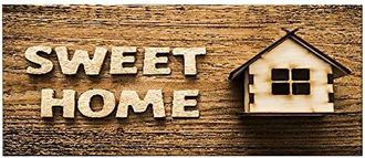 Homemania Zitate - für Wohnzimmer, Schlafzimmer - Mehrfarbig aus Polyester, Holz, 70 x 3 x 100 cm - HM20KNV70x100-70