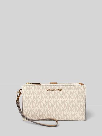 Michael Kors Portemonnaie mit Allover-Logo-Print Modell Jet Set