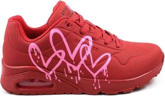 Skechers Damen, Schuhe, Rot, 38 EUGr&ouml;&szlig;e