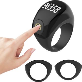 Generic Intelligenter Ring, kabelloses Ger&auml;t zum Z&auml;hlen, Schrittz&auml;hler zum Gehen, Synchronisieren von Aktivit&auml;ten in Echtzeit f&uuml;r das t&auml;gliche Leben, junge At