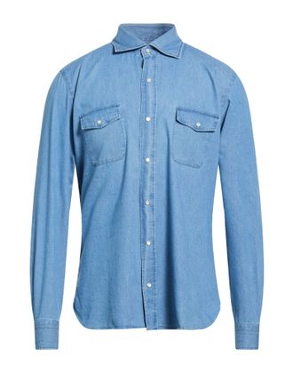LUIGI BORRELLI NAPOLI TOPS - Jeanshemden auf YOOX.COM