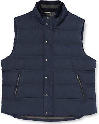 Hackett Hackett CLASSIC DOWN GILET, Manteau Sans Manche De Sport Homme, NAVY XL