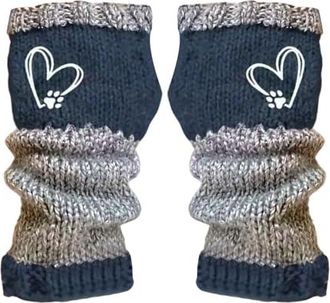 Generic Mitaines chaudes brod&eacute;es - Gants chauds brod&eacute;s | Mitaines &eacute;l&eacute;gantes et d&eacute;contract&eacute;es pour femme, moufles pour saisie, gants dhiver tendance pour adult