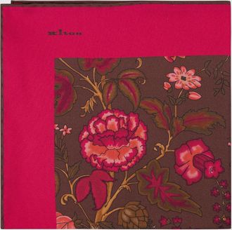 Kiton Einstecktuch KITON Herren Farbe Pink