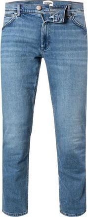 Wrangler Herren Jeans blau Baumwoll-Stretch