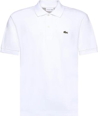 Lacoste Homme, Tops, Blanc, Taille: 2XL Polo L.12.12 en piqu&eacute; l&eacute;ger