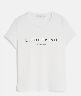 Liebeskind Kurzarmshirt T-Shirt T-Shirt mit Label-Print