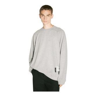 Undercover Baumwoll-Jersey Logo Patch Sweatshirt - - Sweatshirts & Hoodies - Herren - Grau - 2XL