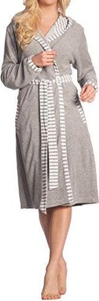 Vossen Juno Peignoir, Grau (Grau Meliert 738), Medium Femme
