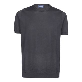 Drumohr Homme, Tops, Bleu, Taille: 3XL T-Chemises