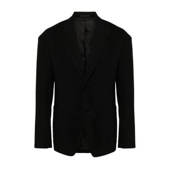 Lanvin Jacke mit breiten Schultern - - Jackets - Herren - Schwarzk - XL