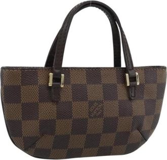 Louis Vuitton Mini Pouch Pre-owned - Femme - Pre-owned - Brun - Taille: ONE Size