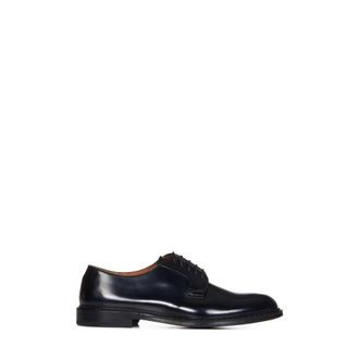 Doucal's Homme, Chaussures, Noir, Taille: 45 EU Chaussures en cuir de cheval