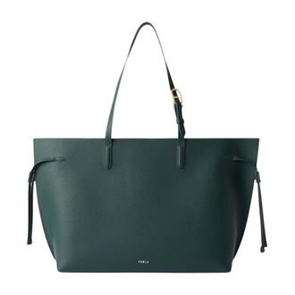 Furla Ava L Tote W/Zip - Femme - Sacs - Vert - Taille: ONE Size