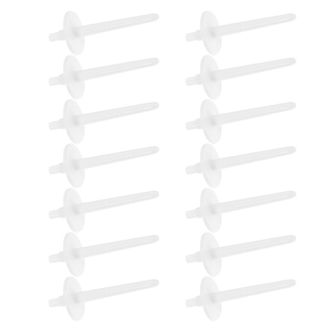 Artibetter 14 St&uuml;ck N&auml;hmaschinen Spulenhalter aus Bruchfestem Kunststoff Zus&auml;tzlicher Garnrollenhalter mit Fadenf&uuml;hrung f&uuml;r Vielseitige N&auml;hmaschinen Zubeh&ouml;r f&uuml;r 