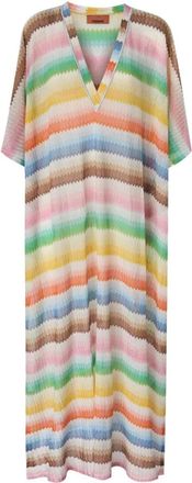 Missoni Femme, Robes, Multicolore, Taille: 38 FR Long Cover Up