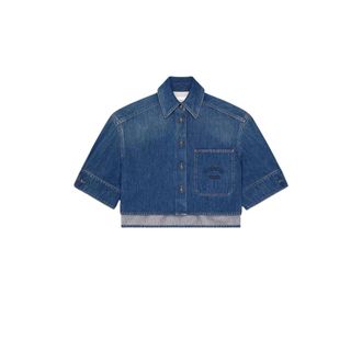 Givenchy Damen, Blusen & Hemden, Blau, MGr&ouml;&szlig;e