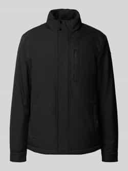 Geox Jacke mit verdecktem Rei&szlig;verschluss und Eingrifftaschen