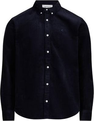 Carhartt Work in Progress Chemise droite Madison en velours c&ocirc;tel&eacute;