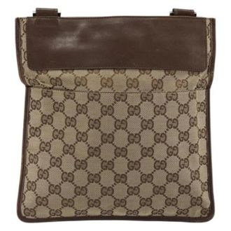 Gucci Pre-owned Vintage Crossbody Bag - - Pre-owned - Damen - Braun - ONE SIZE
