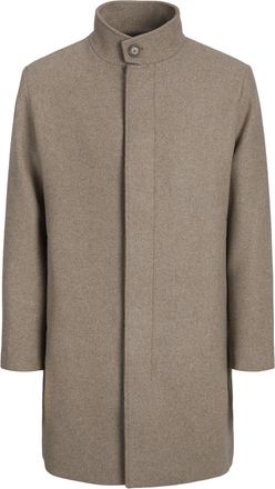 Jack & Jones JACK&JONES Herren Jprblawilson Wool Coat Sn Mantel, Greige, XL