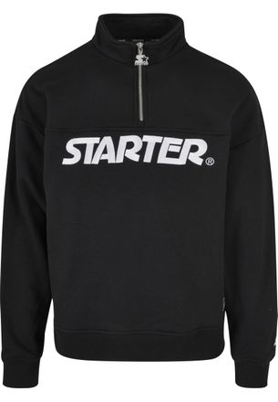 Starter Black Label Herren Starter Heavy Color Block Troyer Black, L