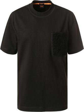 Boss Orange by Hugo Boss BOSS Orange Herren T-Shirt schwarz Baumwolle