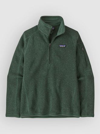 Patagonia Better Sweater 1/4 Half-Zip Pull Polaire vert