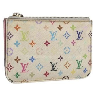 Louis Vuitton Pre-owned Canvas Geldb&ouml;rse - - Pre-owned - Damen - Wei&szlig; - ONE SIZE