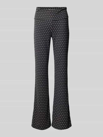 Noisy May Flared Cut Hose im Allover-Look Modell DESTINY