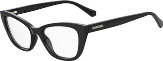 Love Moschino Femme, Accessoires, Noir, Taille: ONE Size Cat Eye Frame