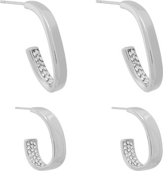 Guess Ohrringe Guess JUBE06 434JW Silberfarben