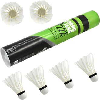 Generic Federbadminton-Shuttles | Trainingssets Federball Federball - Sport-Shuttles für Hochgeschwindigkeitstraining für Erwachsene, Jugendliche und Kinder