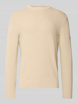 Marc O'Polo Regular Fit Strickpullover aus reiner Baumwolle
