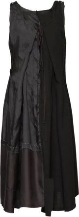 Maison Margiela Femme, Robes, Noir, Taille: 32 FR Anonymity of the Lining Dress