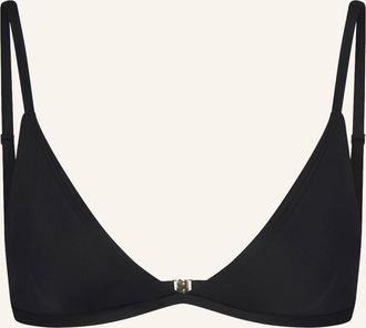 SKIMS Skims Tiangel-Bikini-Top Iconic Swim schwarz