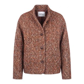 ottod'Ame Tweedjacke - - Jackets - Damen - Braun - S