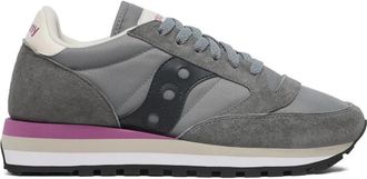 Saucony Low-Top Sneaker - Jazz Triple Sneakers With Innovative Triple Midsol - Gr. 5_5 - in Grau - für Damen