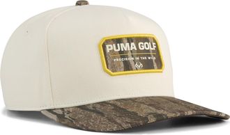 Puma x REALTREE Precision Golfcap Herren, Accessoires, Wei&Atilde;Y, OSFA