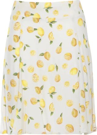 Mar De Margaritas Femme, Jupes, Blanc, Taille: 40 FR Kate Shirred Skirt