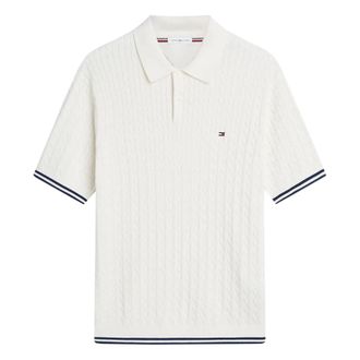 Tommy Hilfiger Herren, Oberteile, Wei&szlig;, LGr&ouml;&szlig;e