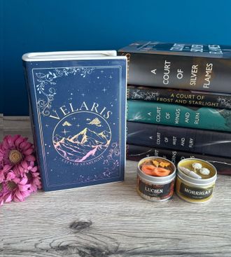 Generic Bookpot/B&uuml;cher Vase inspiriert von A Court Of Thorns and Roses (Acotar)-Serie von Sarah J. Maas