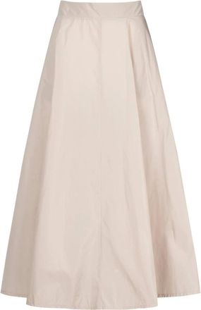No Man's Land Femme, Jupes, Beige, Taille: 44 FR Rokken Midi Skirt