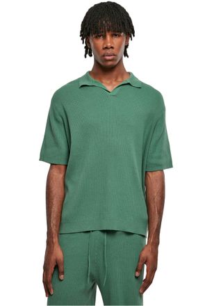 Urban Classics Herren T-Shirt Ribbed Oversized Shirt Leaf XXL