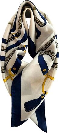 Borbonese Femme, Accessoires, Multicolore, Taille: ONE Size Foulard de poche en soie
