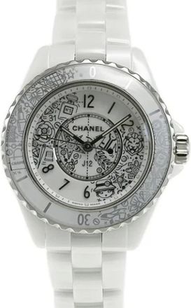 Chanel Montre en verre Pre-owned - Femme - Pre-owned - Blanc - Taille: ONE Size